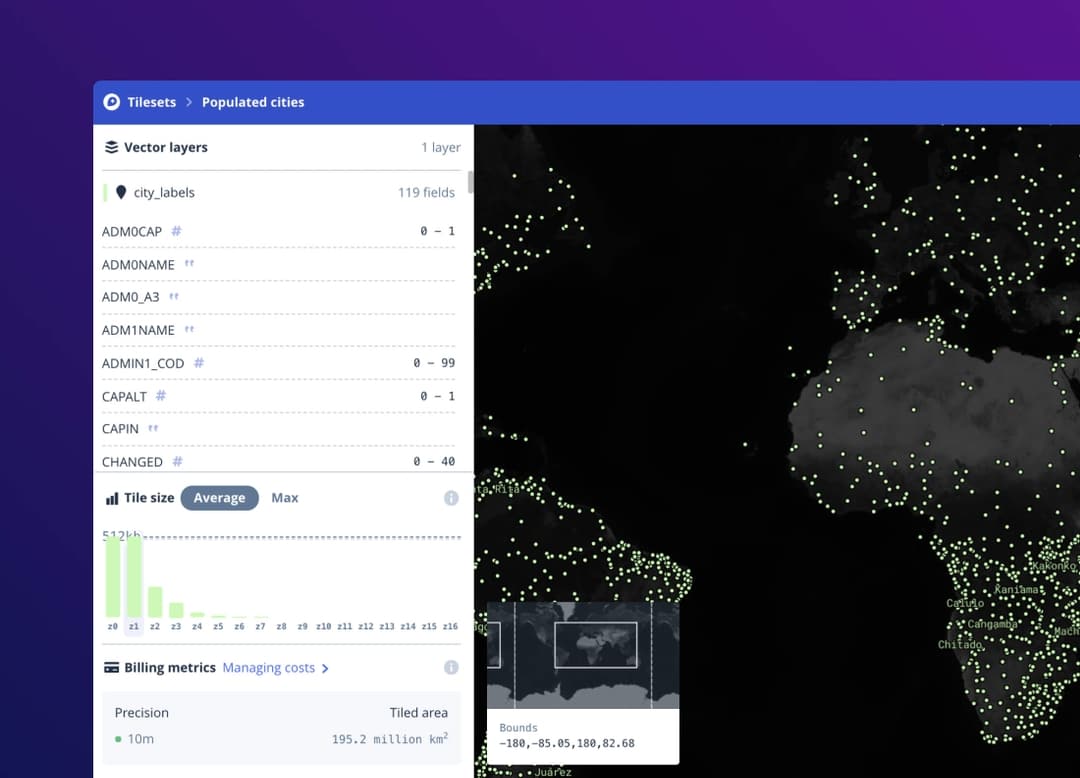 Mapbox - デジタル地図の開発プラットフォーム